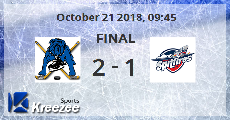 04 - Chicago Bulldogs vs 04 - Windsor Jr. Spitfires AA | 2018 Motown ...